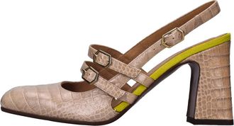 Chie Mihara Femme, Chaussures, Beige, Taille: 37 EU Oesa Buick Escarpin Slingback