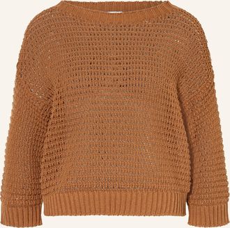 Darling Harbour Darling Harbour Pullover Mit 3/4-Arm braun
