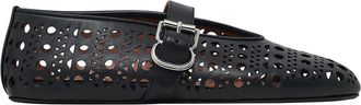Alaia Ballerinas - Schwarz