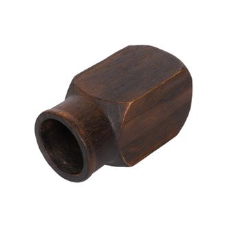 Generico Holzvasen f&uuml;r Blumen, Schreibtisch mit Blumenbeh&auml;lter, dekorative Holzvase f&uuml;r Kamin, handgeschnitzte Muster in dieser Vase verleihen dem Pasi einen r