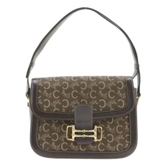 Celine Sac Bandouli&egrave;re Vintage Pre-owned - Femme - Pre-owned - Brun - Taille: ONE Size