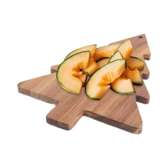 Generic Weihnachtsbaum Charcuterieboard,Holz Weihnachten Schneidebrett Holz K&uuml;che Schneidebrett Gem&uuml;setablett mit Griff Weihnachtsdekoration f&uuml;r K&auml;se