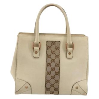 Gucci Sac fourre-tout Pre-owned - Femme - Pre-owned - Beige - Taille: ONE Size