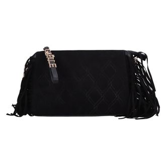 Ga&euml;lle Paris Suede Bag - - Bags - Damen - Schwarzk - ONE SIZE
