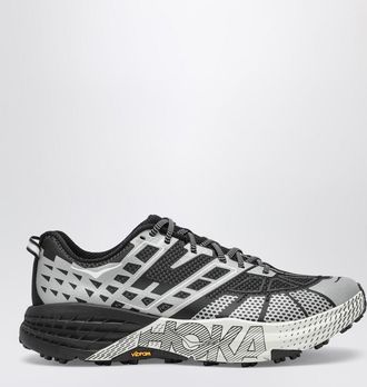 Hoka One One Speedgoat 2 sneakers in Black/Stardust