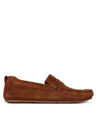 Tommy Hilfiger Mokassins Core Hilfiegr Suede Driver FM0FM05789 &Eacute;cru