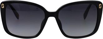 Marc Jacobs Femme, Accessoires, Noir, Taille: 56 MM Lunettes de soleil papillon