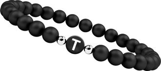 GOOD.designs Perlenarmband mit Buchstabe T