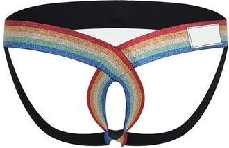 Generic String Homme sous Vetement Homme Sexy &Eacute;rotique Jockstrap De Toutes Saisons String Double Filet Liftant Les Fesses Taille Basse Design Sexy pour Nuit P