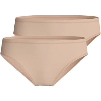 CALIDA Femme Slip Paquet de 2 Sleek Skin Slip 2P