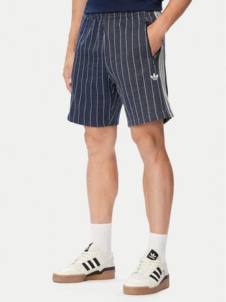 adidas Sportshorts Pinstripes Shorts KR9706 Dunkelblau Regular Fit