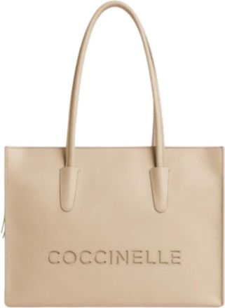 Coccinelle Femme, Sacs, Beige, Taille: ONE Size Myrtha26 Sac Shopping