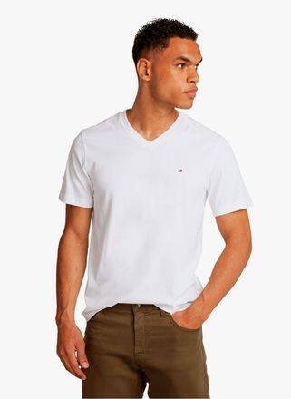 Tommy Hilfiger T-shirt &agrave; col en V