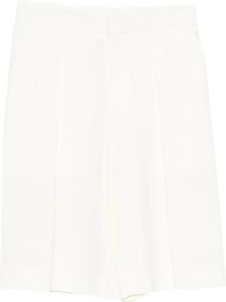 Victoria Beckham Femme, Shorts, Blanc, Taille: 32 FR Shorts Tailleur