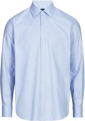 HUGO BOSS Chemise regular en coton m&eacute;lang&eacute;