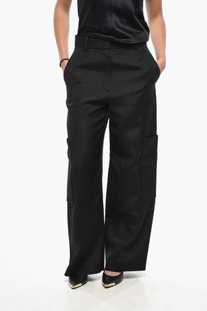 Khaite Cargohose Mit Hoher Taille Khaite