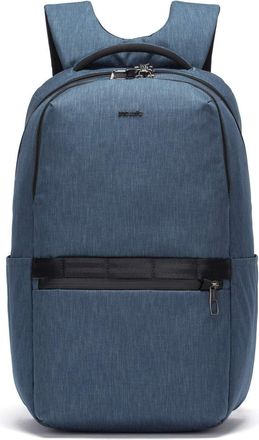 Pacsafe Metrosafe X Herren Rucksack, diebstahlsicher, 25 l, mit gepolsterter Laptoph&uuml;lle f&uuml;r 38,1 cm (15 Zoll), Dunkles Jeansblau (Blau) - 30645646