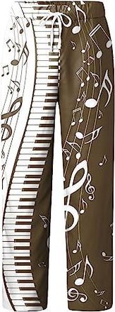 Generic Pantalon Jogging Homme Coton Pantalons de Sport D&eacute;contract&eacute; Pantalon Homme Num&eacute;rique 3D Imprim&eacute; Ceinture &agrave; Cordon Casual pour Un Confort et Un Style Q