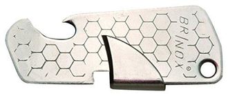 Brinox Dosenöffner, Siehe Beschreibung, grau, 7,4 x 2,8 x 0,27 cm