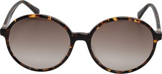Longchamp Damen Retro Runde Acetat Sonnenbrille LO694S