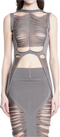 Rick Owens Femme, Pulls, Gris, Taille: 38 FR Tanja T