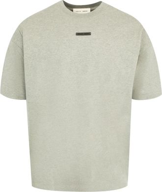 Fear of God t-shirt à patch logo - Gris