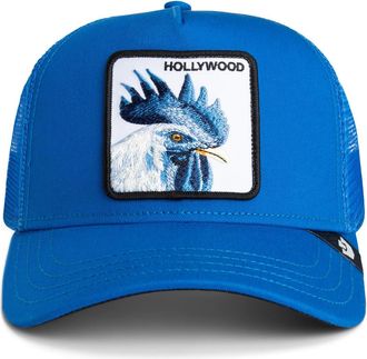 Goorin Brothers Trucker Cap Hollywood Rooster Blue Royalblau, Size:OneSize