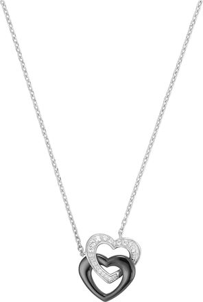 Ceranity Ceranity Damen-Halskette Sterling-Silber 925 Keramik Zirkonia 45 cm 1-72/0005-N