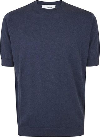 Lardini Homme, Pulls, Bleu, Taille: XL Maille ras du cou