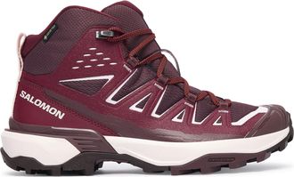Salomon Trekkingschuhe Salomon X Ultra 360 Edge Mid GORE-TEX L49223400 Dunkelrot