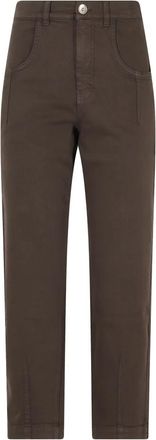 Eleventy Damen, Hosen, Braun, XSGr&ouml;&szlig;e
