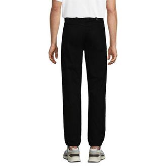 Lands End Stretch-Jeans mit Flanellfutter und Komfortbund, Classic Fit, Herren, Gr&ouml;&szlig;e:56 71 regular, Schwarz, Elasthan/Baumwoll-Mischung, by Lands End