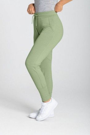 super.natural Jogginghose Merino Jogginghose W ESSENTIAL CUFFED PANT bequemer Merino-Materialmix