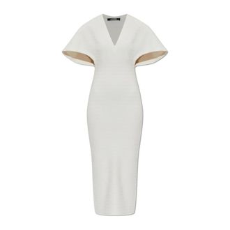 Jacquemus Maille Dress - - Dresses - Damen - Wei&szlig; - 2XS