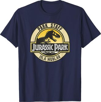 Jurassic Park Isla Nublar Park Staff Seal T-Shirt