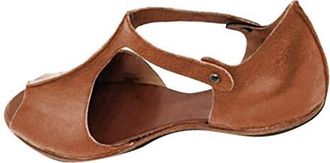 Generic Sandales dété pour femme, taille 38, bas romain pour femme, chaussures à bout ouvert, chaussures de plage tendance, sandales compensées pour femme, ma