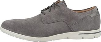 Clarks Homme Vennor Walk Derbys, Daim Grey, 41 EU