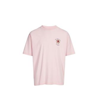 Dr&ocirc;le de Monsieur T-shirts&eacute;rigraphi&eacute; &agrave; col rond en coton