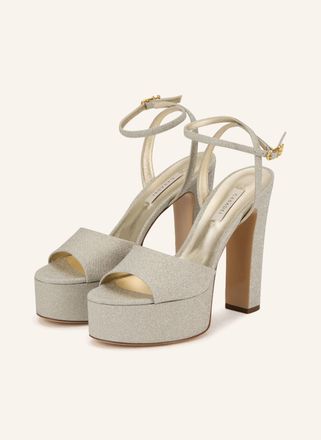 Casadei Casadei Plateau-Sandaletten Patty beige