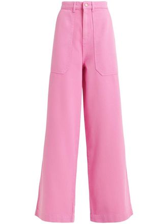 Essentiel pantalon Homerus à coupe ample - Rose