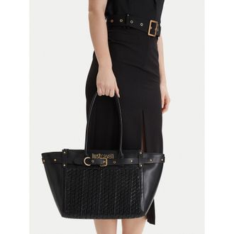 Just Cavalli Handtasche Just Cavalli 80RA4BG1 ZSD90 Schwarz