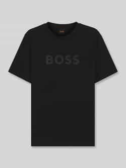 Boss Orange by Hugo Boss Regular Fit T-Shirt aus reiner Baumwolle Modell TE_LOGO
