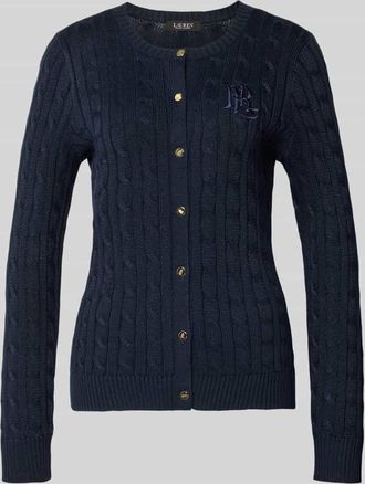 Lauren Ralph Lauren Cardigan mit Logo-Stickerei