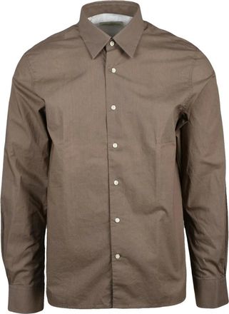 Officine G&eacute;n&eacute;rale Homme, Chemises, Brun, Taille: XL Chemise Eren