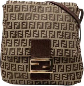 Fendi Sac bandouli&egrave;re Pre-owned - Femme - Pre-owned - Brun - Taille: ONE Size