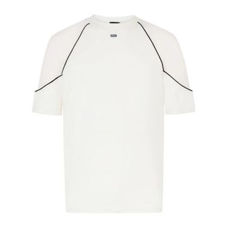 GCDS Comma T-Shirt - - Tops - Herren - Wei&szlig; - L