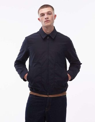 Tommy Hilfiger Ivy - Jacke aus Wolle in Marineblau