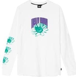 Tealer T- Shirt Flowers ss23, Blanc, S Mixte