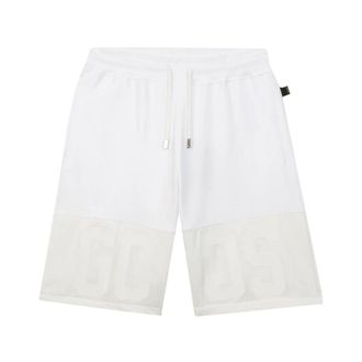 GCDS Gcds, Herren, Shorts, Wei&szlig;, LGr&ouml;&szlig;e
