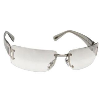 Bulgari Pre-owned Vintage Sonnenbrille aus Kunststoff - - Pre-owned - Damen - Grau - ONE SIZE